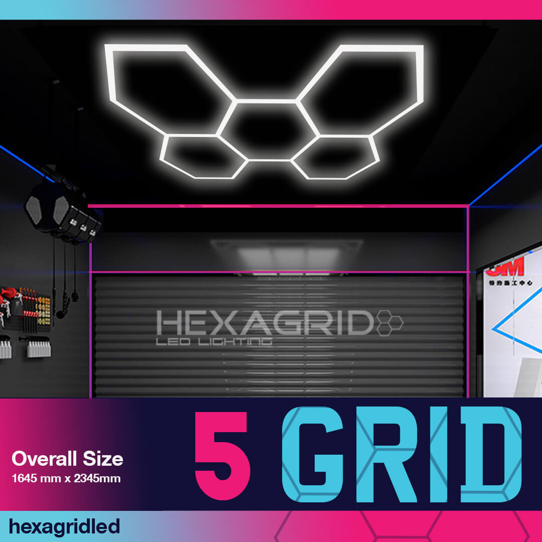 5 Grid - HexagridLED